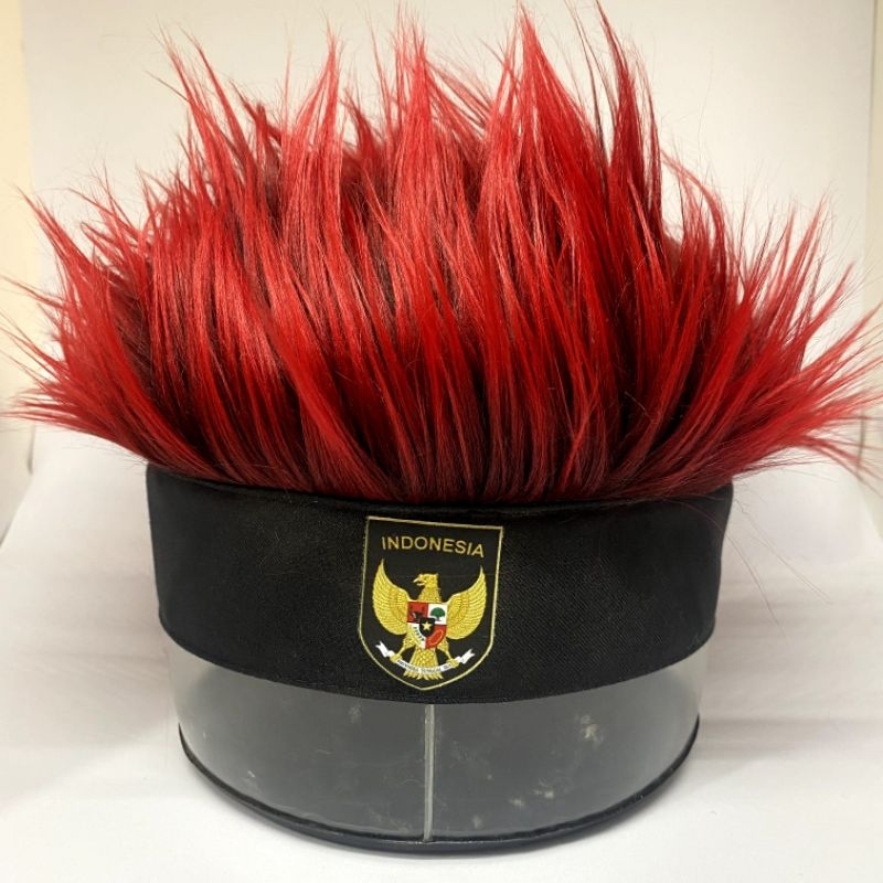Jual Topi rambut pria suporter timnas Indonesia | timnas garuda ...
