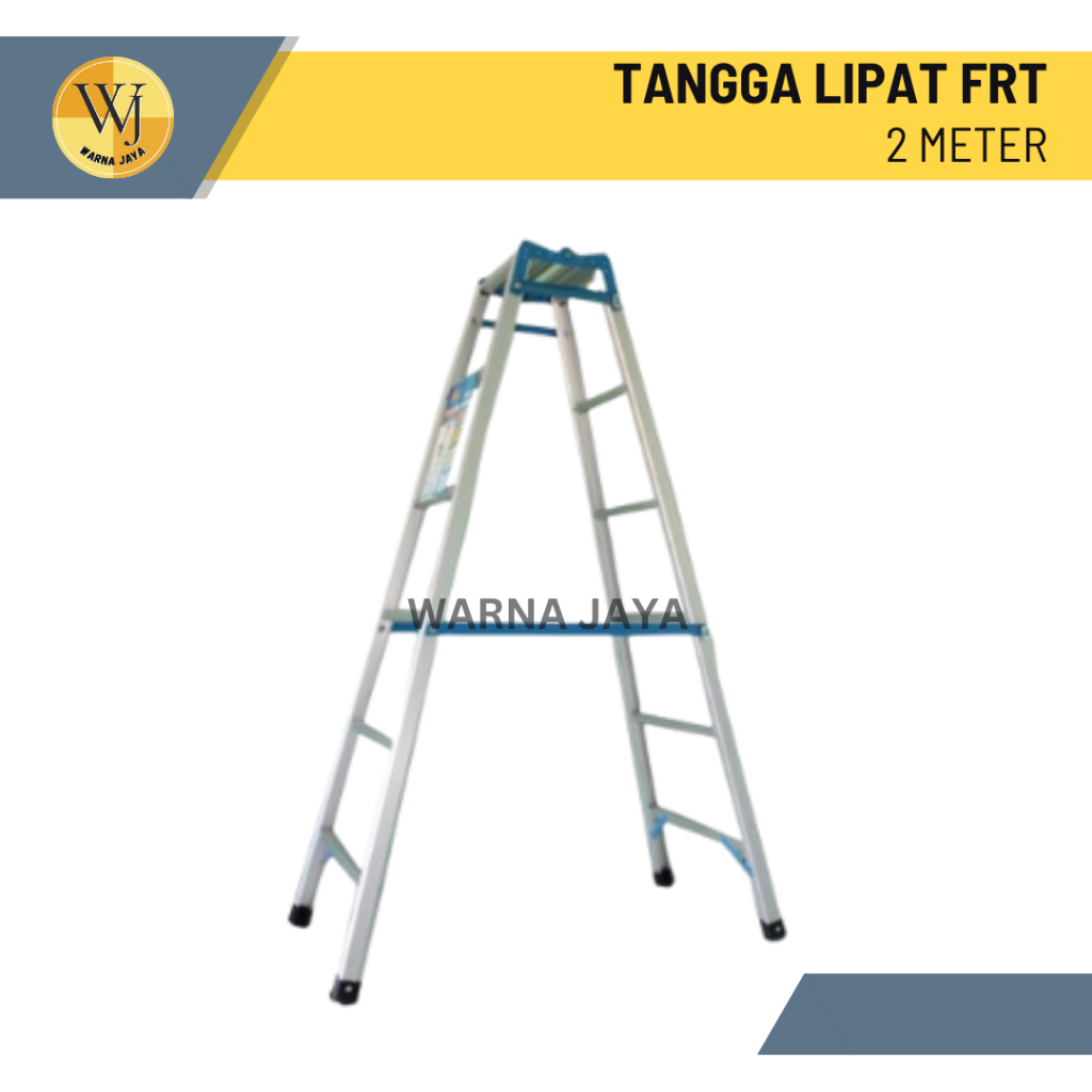 Jual Tangga Aluminium FRT 2 Meter / Tangga Lipat Aluminium | Shopee ...