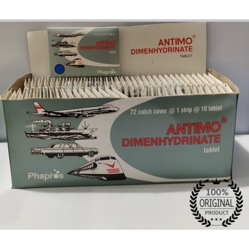 Jual Antimo Tablet Dewasa(dijual per-strip) | Shopee Indonesia