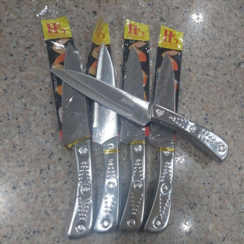 Jual Pisau Stainless Sedang / Pisau Dapur Stainless / Fruit Knives ...