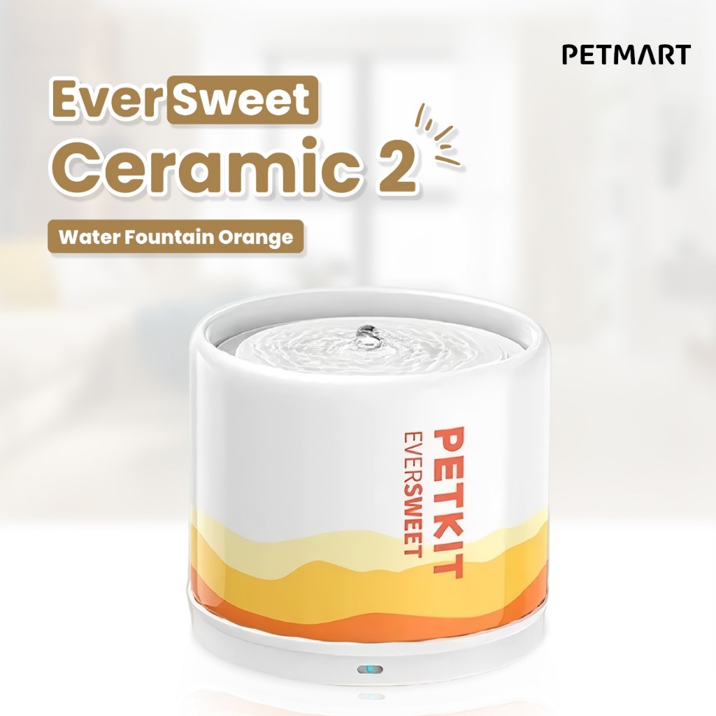 Jual PETKIT Eversweet Ceramic 2 Water Fountain Orange | Shopee Indonesia