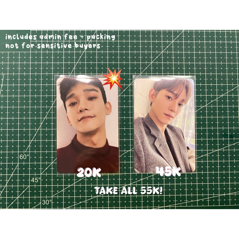 Jual PC Photocard Chen Last Scene Universe Digipack Jongdae Ki | Shopee ...