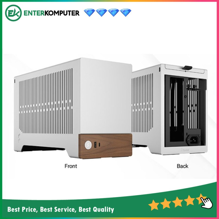 Jual Fractal Terra Silver - ITX Case | Shopee Indonesia