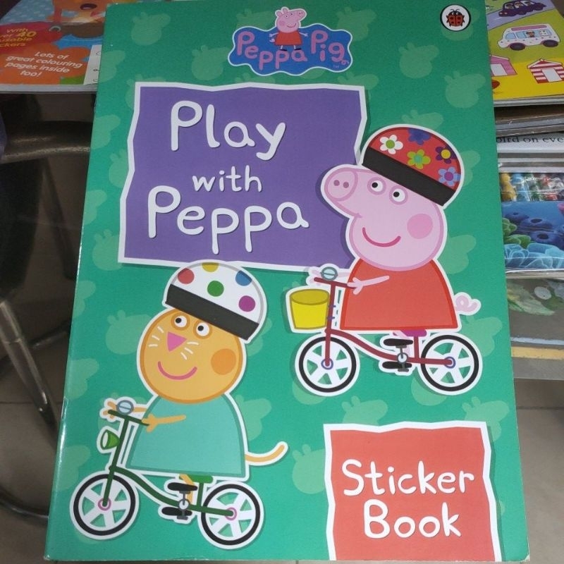 Jual Peppa Pig Play With Peppa Sticker Book | Shopee Indonesia