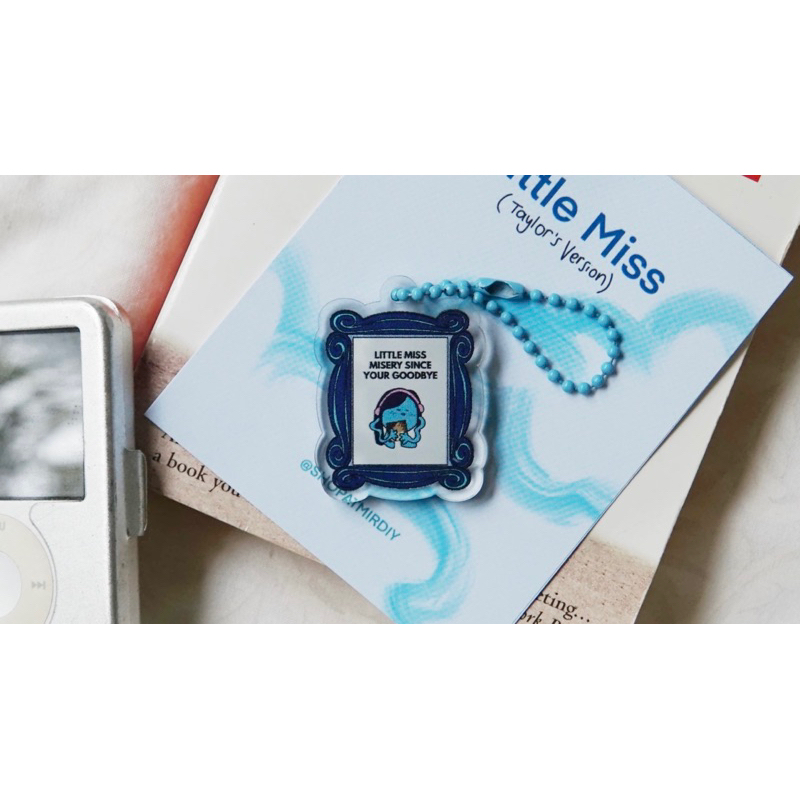 Jual Little Miss Misery since Your Goodbye Keychain | Gantungan Kunci ...