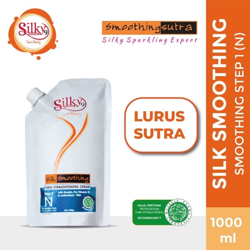 Jual SILKY9 PRO SILK SMOOTHING KERATIN (SMOOTHING SUTRA) STEP 1 SERI N ...