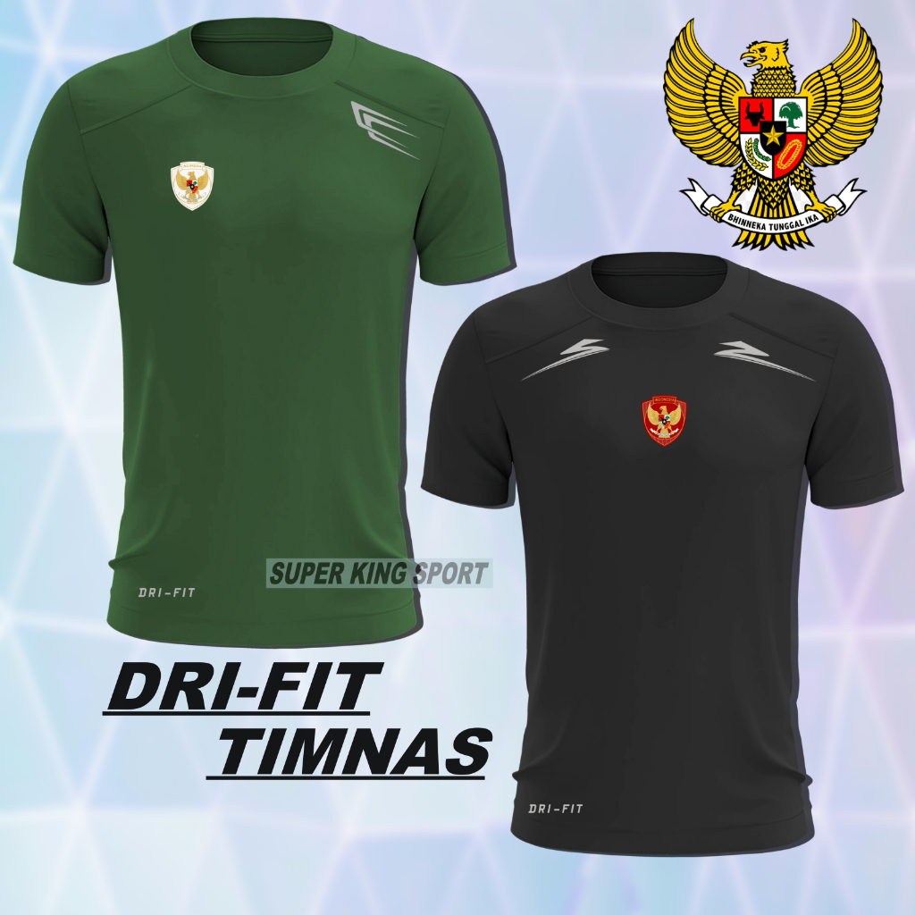 Jual KAOS OLAHRAGA DRI-FIT INDONESIA IMPORT JERSY TRAINING TIMNAS ...