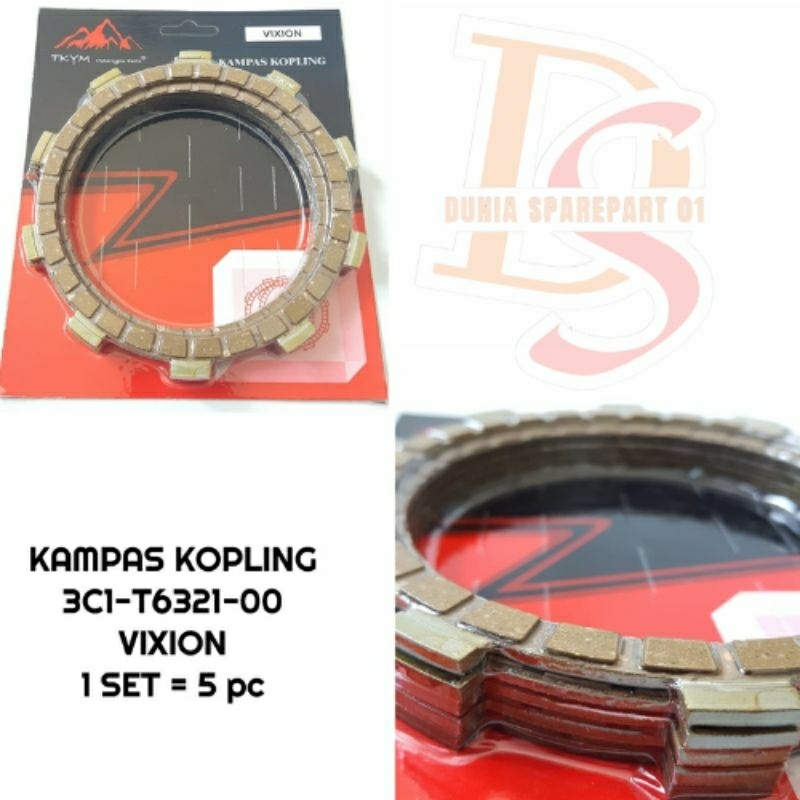 Jual Plat Copling Press Kampas Kopling Kain Klos Yamaha Vixion (3C1) Takayama | Shopee Indonesia