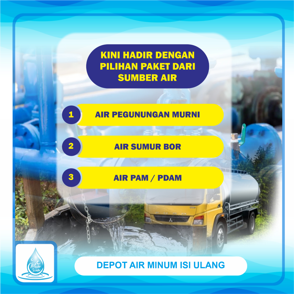 Jual Mesin depot air minum isi ulang untuk air Gunung , sumur dan PDAM ...