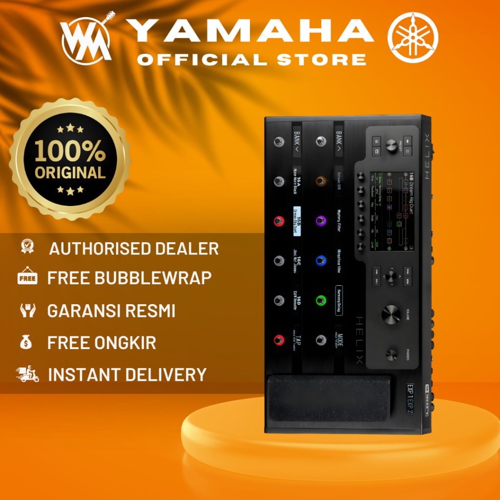 Jual Yamaha LINE 6 HELIX Floor / Yamaha LINE 6 HELIX / LINE 6 HELIX ...