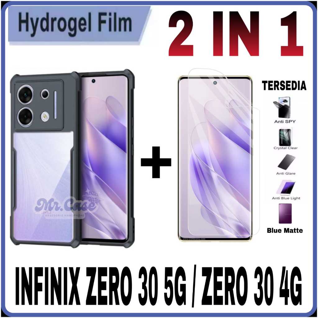 Jual PAKET 2 IN 1 AntiGores Hydrogel + CASING ARMOR HP FOR INFINIX ZERO ...