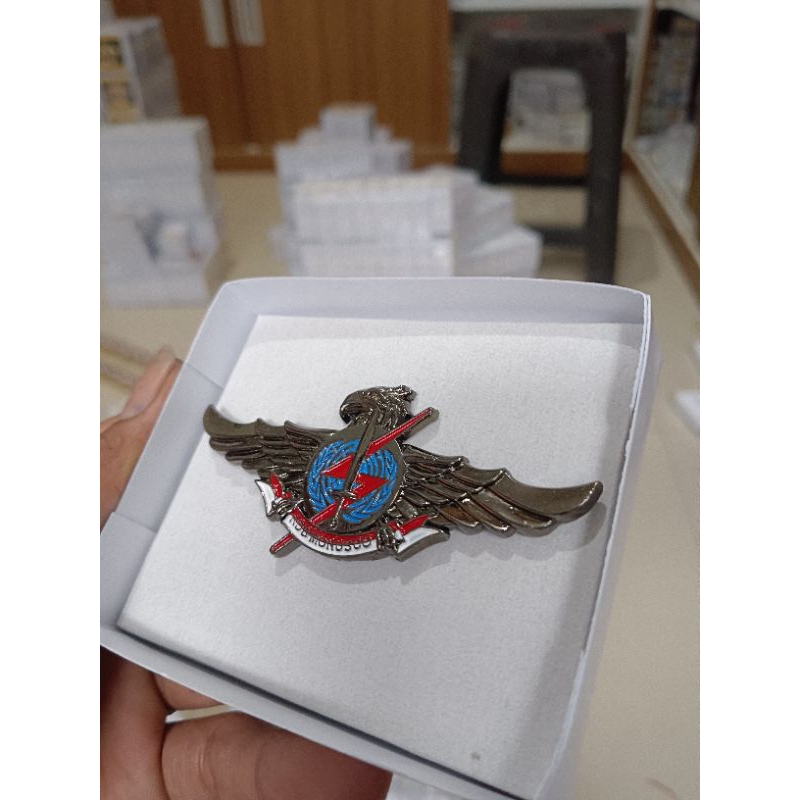 Jual brevet wing rdb monusco unifil pbb hitam | Shopee Indonesia