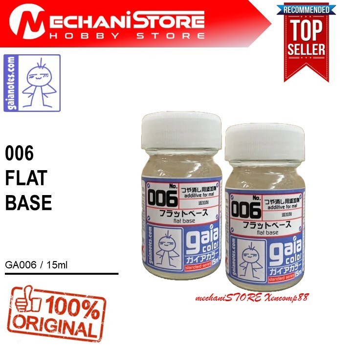 Jual GAIA Color 006 Flat matt doff effect top coat coating Base ...