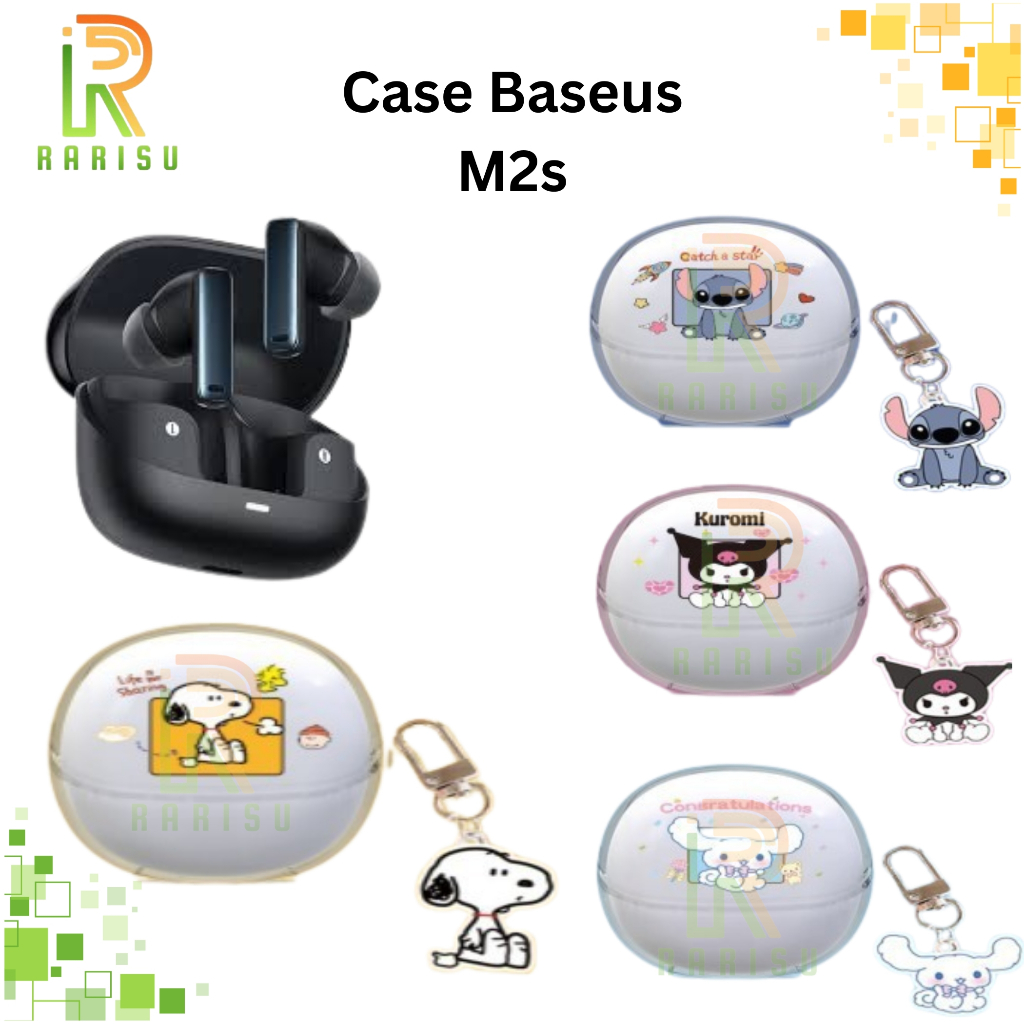 Jual Case Transparant Baseus M2S Casing Baseus M2s Motif Kartun Rarisu ...