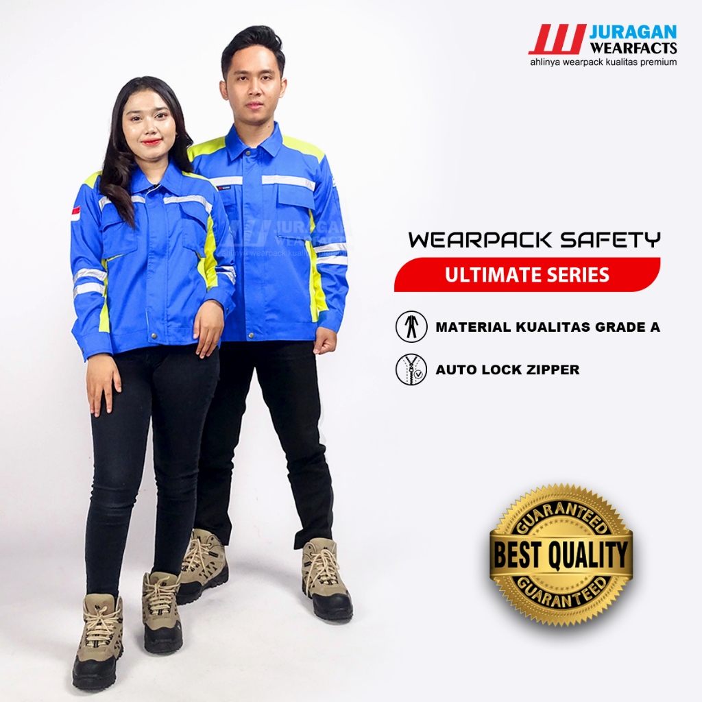 Jual Juragan Wearfacts - Baju Wearpack Safety Warna Biru Benhur ...