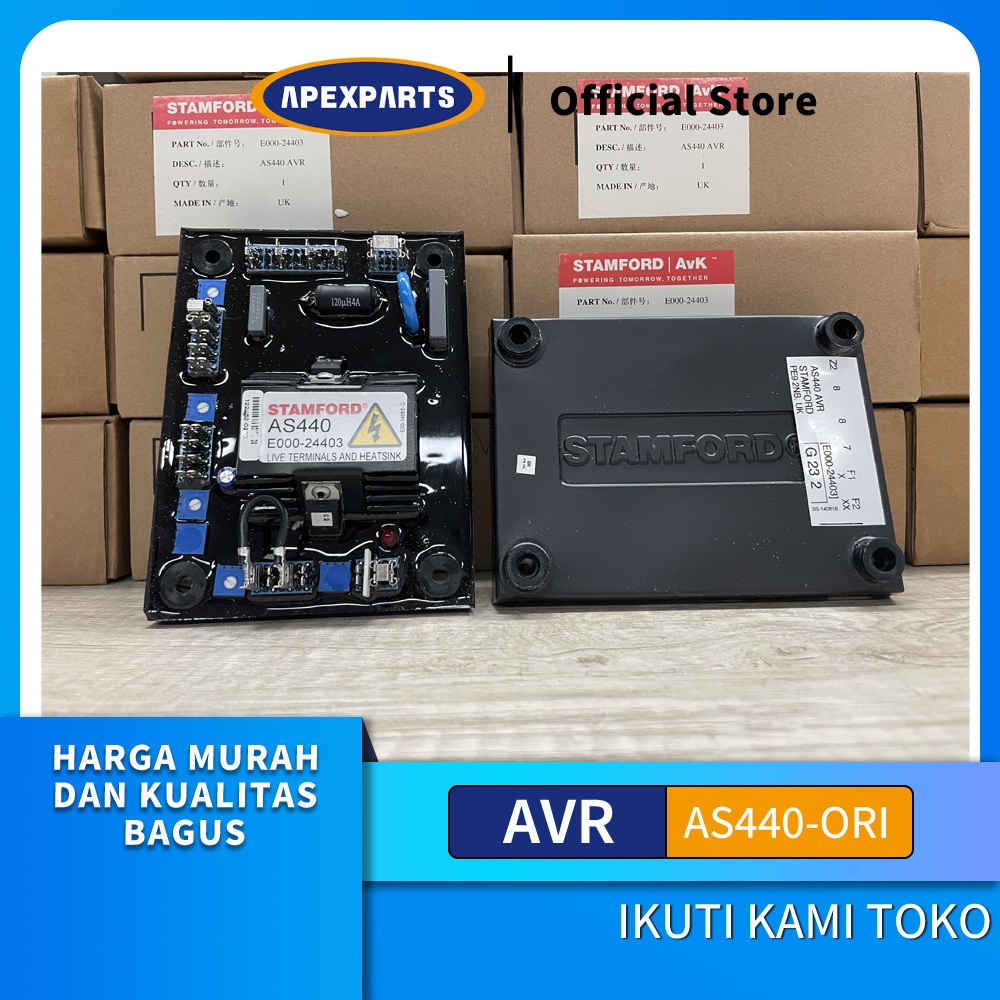 Jual Original AS440 AVR AS440 E000-24403 Stamford Orisinil AVR AS 440 ...