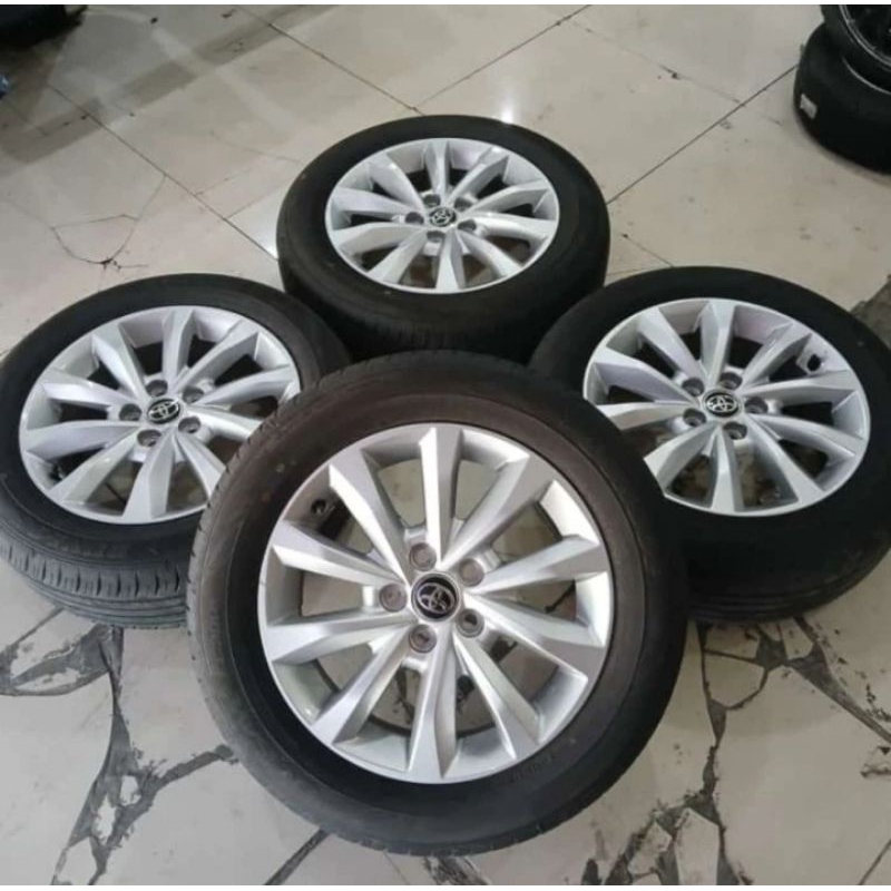 Jual VELG MOBIL BEKAS INNOVA ZENIX ORIGINAL COPOTAN RING 17 PCD 5X114 ...