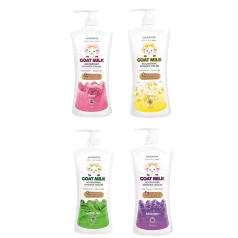 Jual Watsons Goat Milk Shower Cream 1000ml | Shopee Indonesia