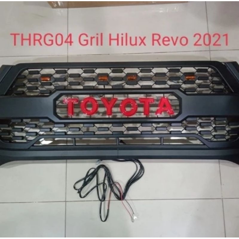Jual Front grill hilux revo 2021-2022-2023-2024 | Shopee Indonesia
