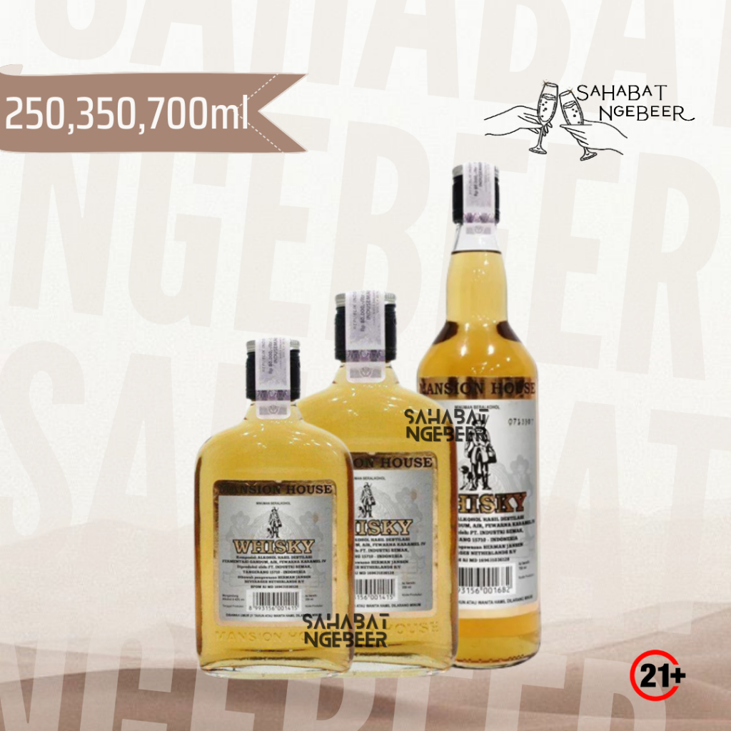 Jual Mansion House Whisky 250ml, 350ml, 700ml | Shopee Indonesia