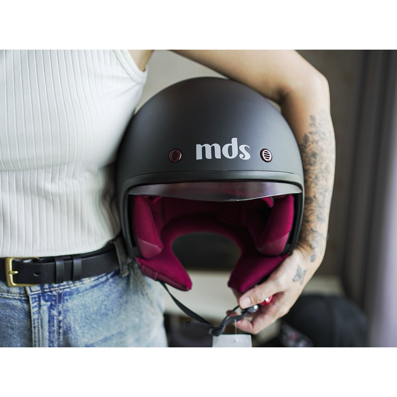 Jual HELM MDS MAGNUM / MDS RETRO / MDS BOGO | Shopee Indonesia