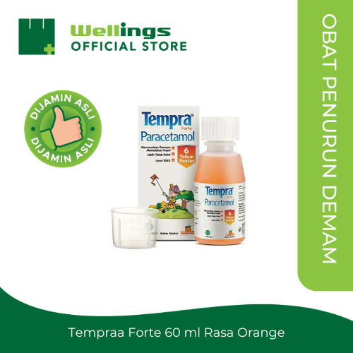 Jual Tempra Forte 60 ml Rasa Orange - Membantu Menurunkan Demam ...