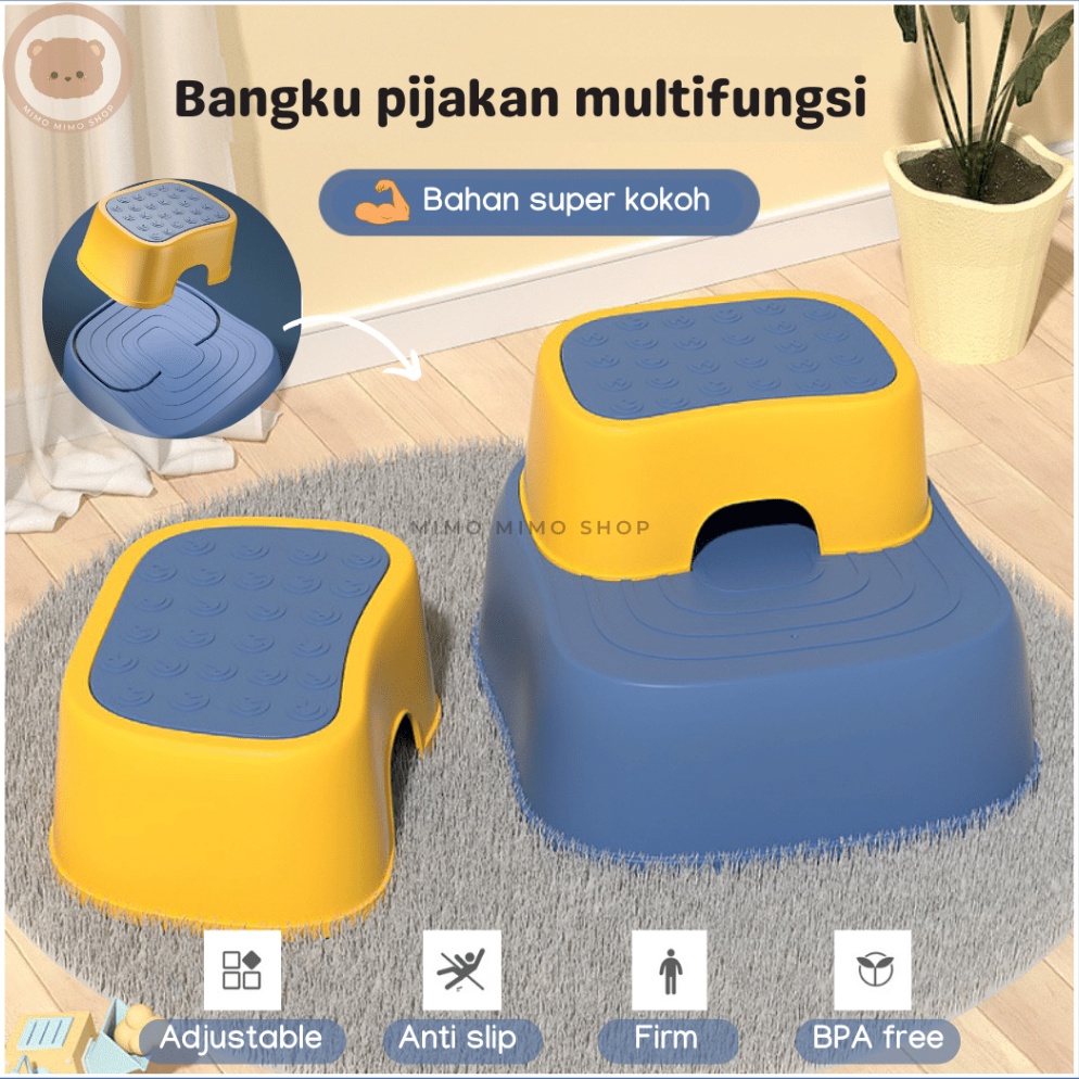 Jual Produk Terkini BANGKU DUA TINGKAT KURSI TANGGA PIJAKAN ANAK TANGGA ...
