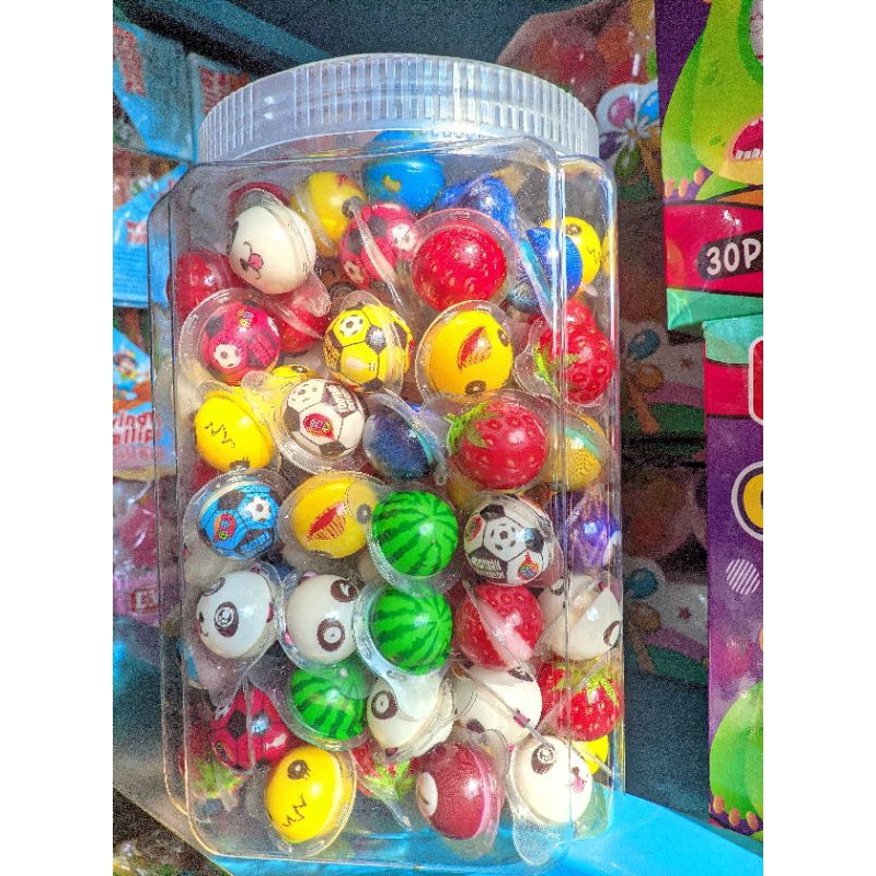 Jual PERMEN BOLA MATA MINI VARIAN GAMBAR DSM 1 TOPLES ISI 200 PCS ...