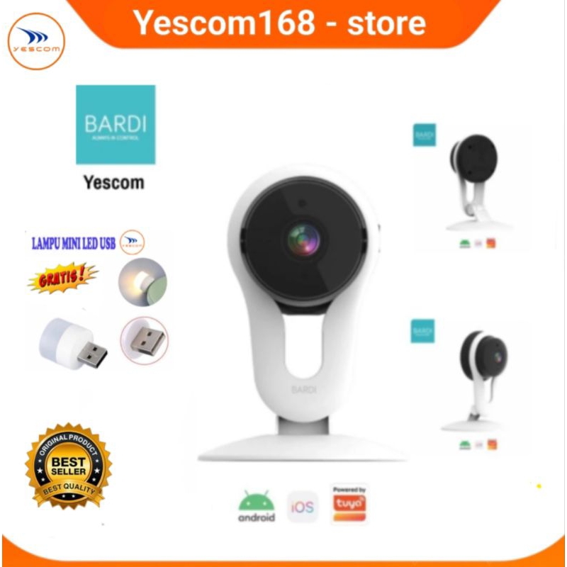 Jual CCTV BARDI IP CAMERA 1080P HD - FREE BONEKA EMOJI | Shopee Indonesia