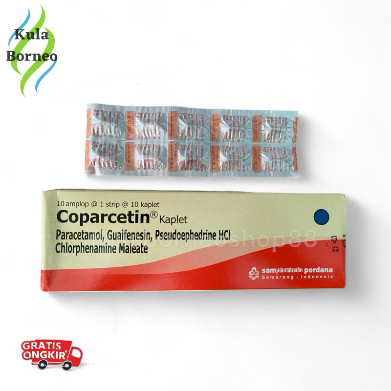 Jual Coparcetin 10 Tablet - Meringankan Flu & Batuk yang disertai Demam ...