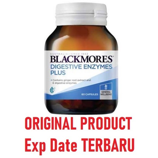 Jual Exp Jan 2025 Blackmores Digestive Enzymes Plus 60 Tablet | Shopee ...