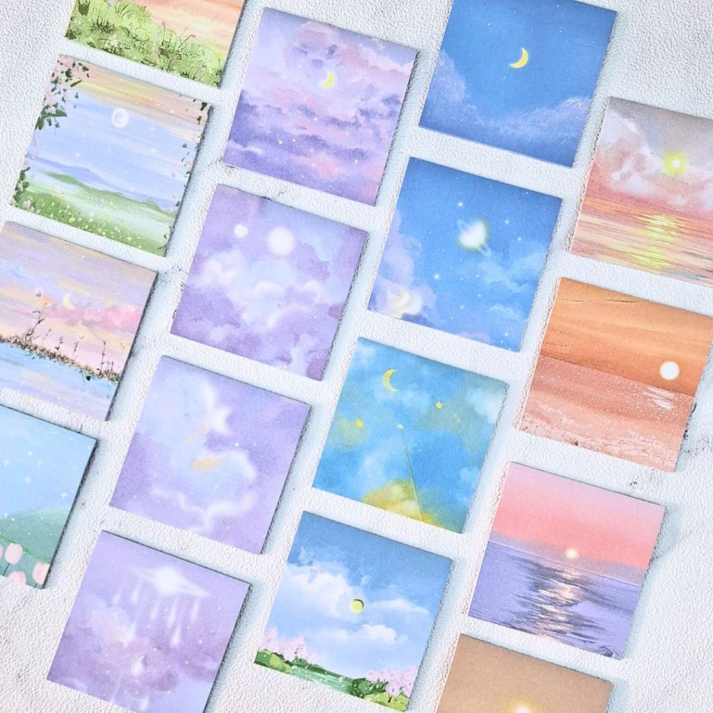 Jual TIME TO TIME STICKY NOTE aesthetic Jurnal scrapbook decorative ...