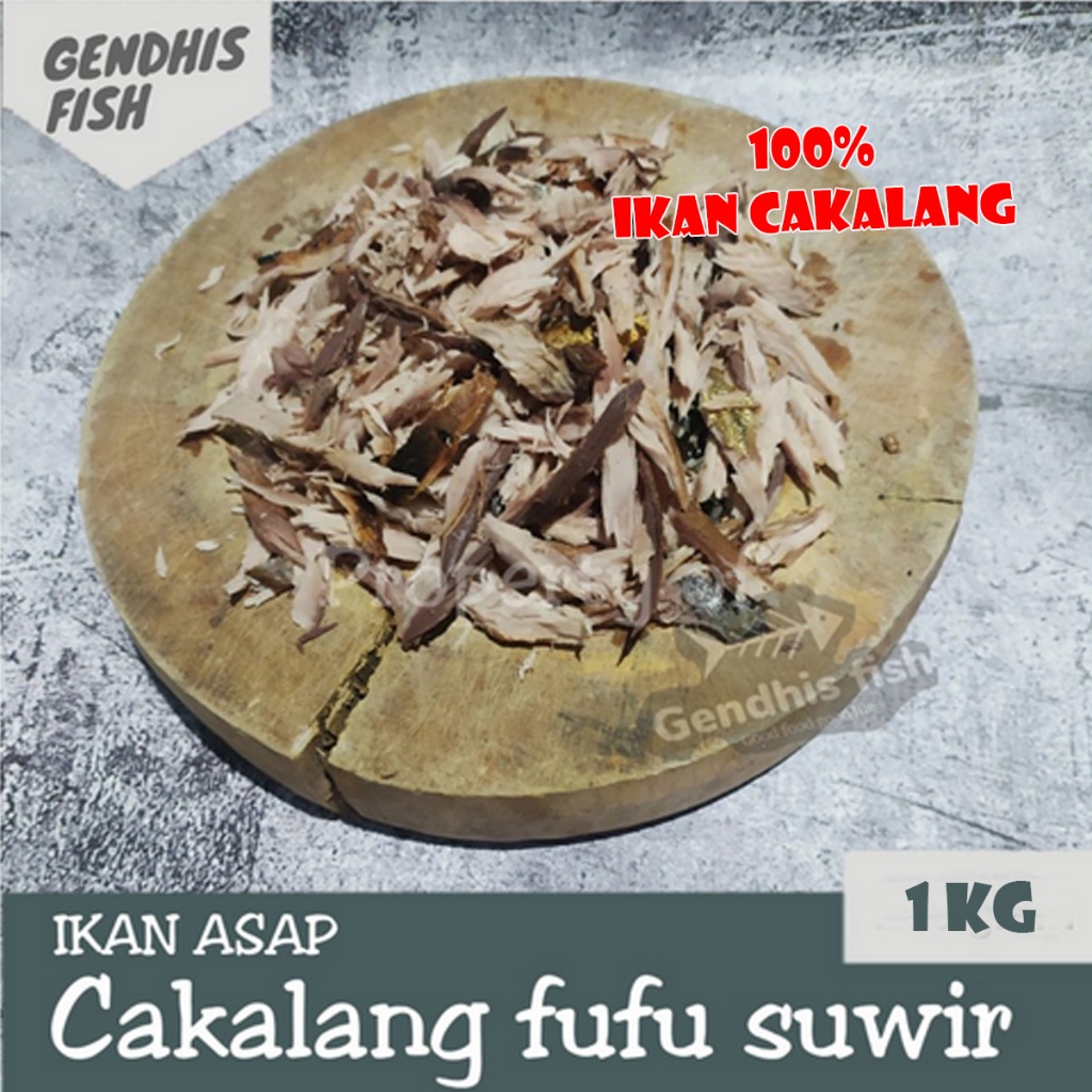 Jual Cakalang asap suwir / cakalang fufu suwir kemasan 1kg | Shopee Indonesia
