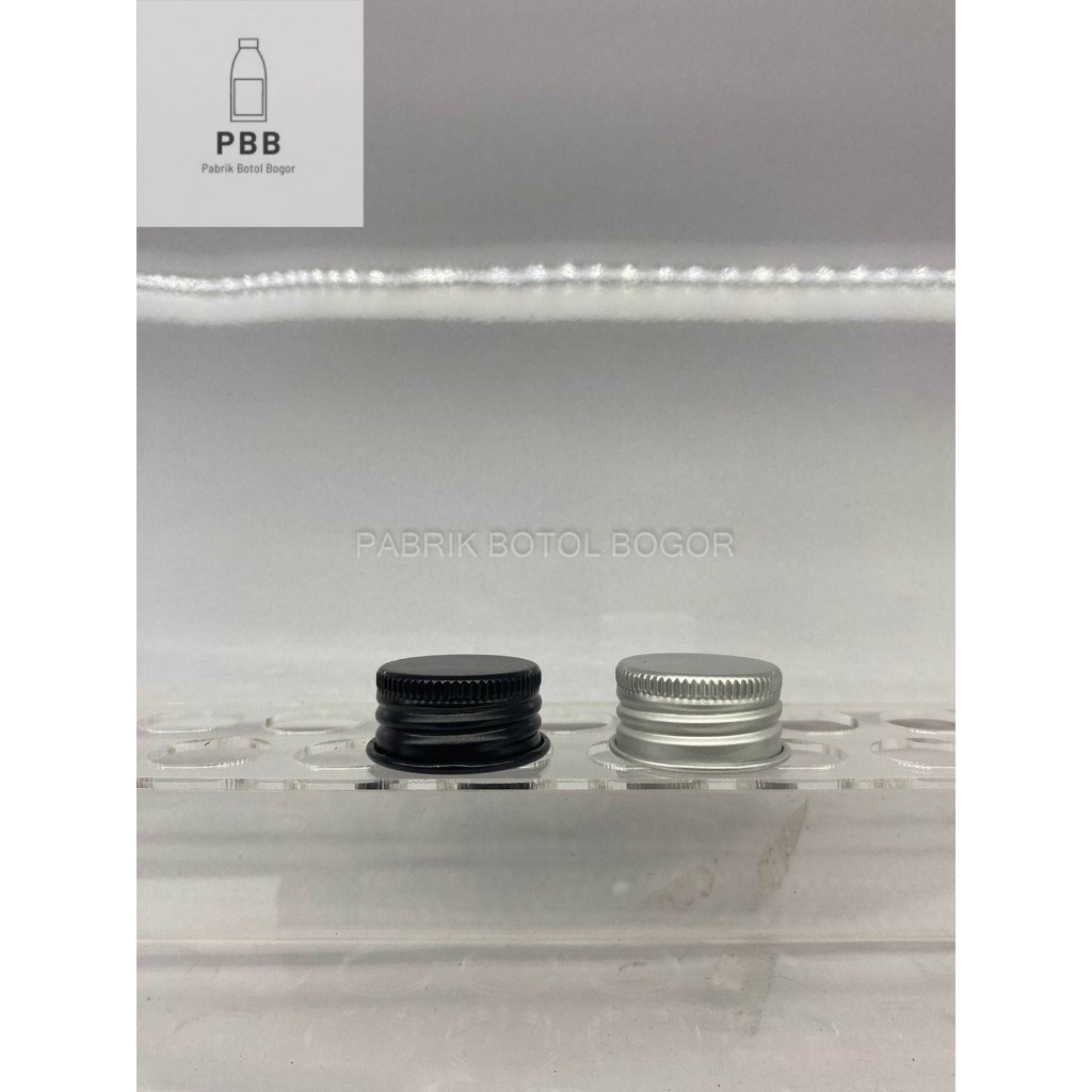 Jual TUTUP BOTOL ULIR ALMUNIUM HITAM N28 NECK 28 | Shopee Indonesia
