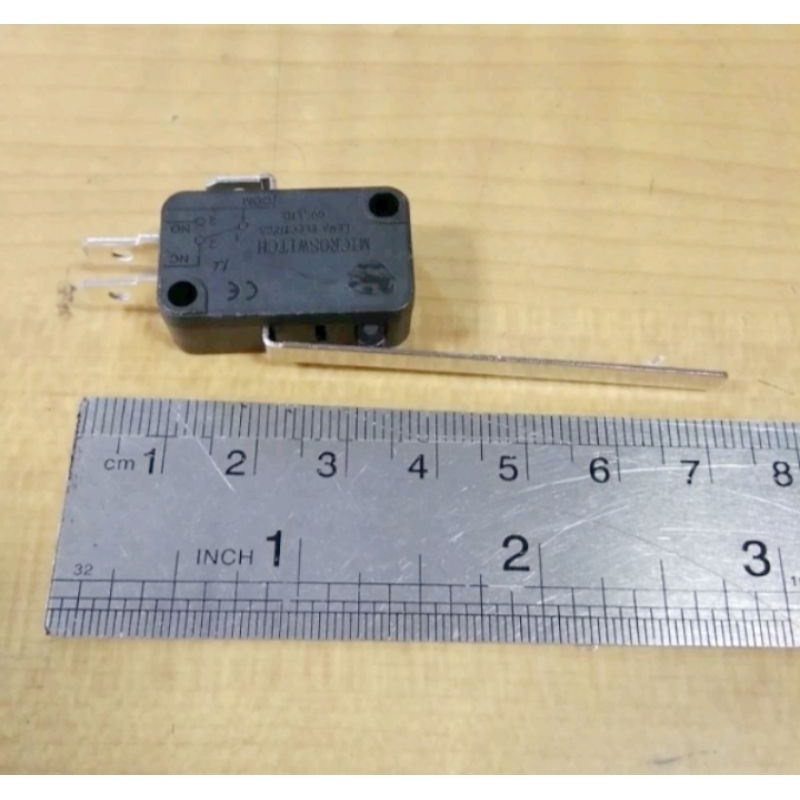 Jual MIKRO SWITCH PLAT PANJANG HITAM | Shopee Indonesia