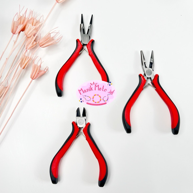 Jual Tang Aksesoris Merah 3 in 1 Plintir Potong Jepit Peralatan ...