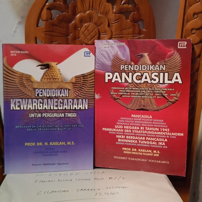 Jual Buku Pendidikan Kewarganegaraan atau Pendidikan Pancasila - Kaelan ...