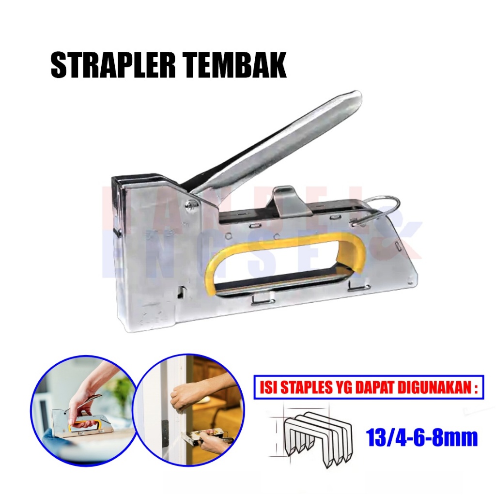Jual Stapless Tembak / Stapler Tembak 13/4-6-8 mm / Alat Staples Tembak ...