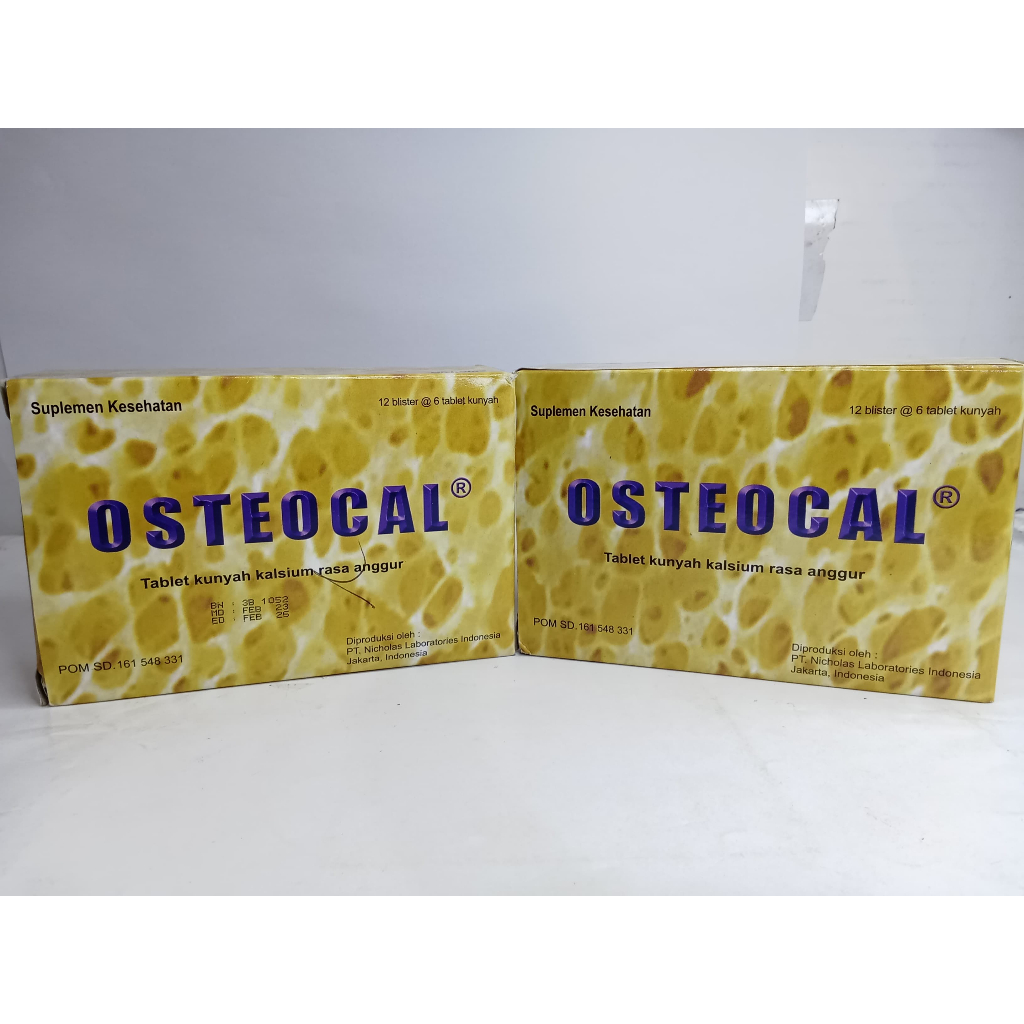 Jual Osteocal Tablet (Box) | Shopee Indonesia
