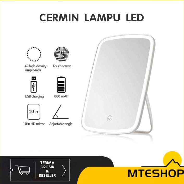 Jual MEN SALE MTE Cermin LED Cermin Lampu LED Cermin Make up Meja ...