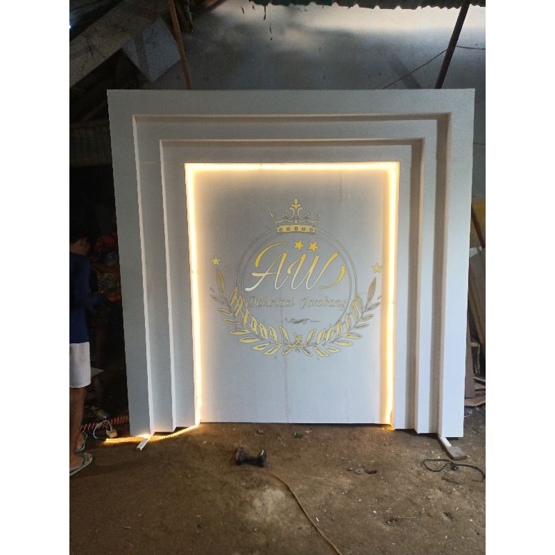 Jual backdrop triplek 3d terbaru, dekorasi terbaru, papan triplek ...