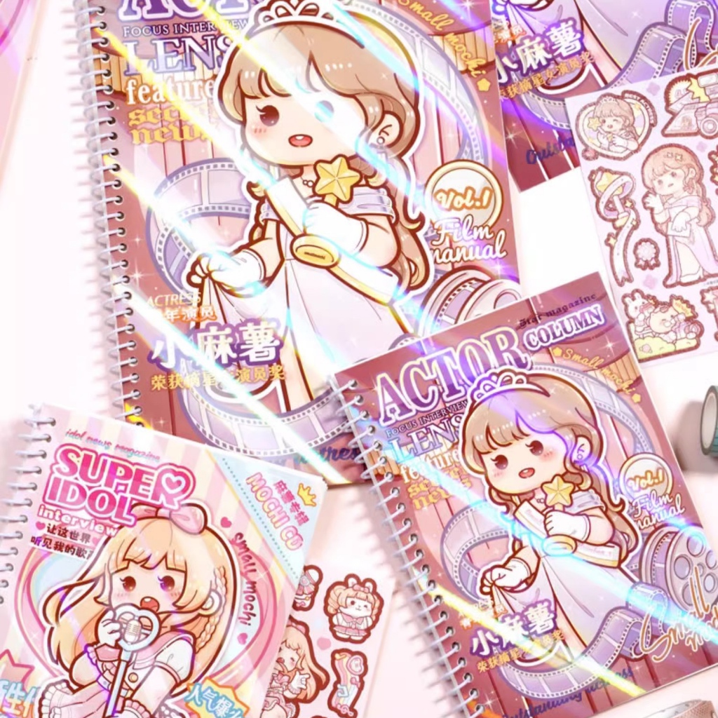 Jual Sticker alumb Buku Release paper Buku sticker reusable A5 Release ...