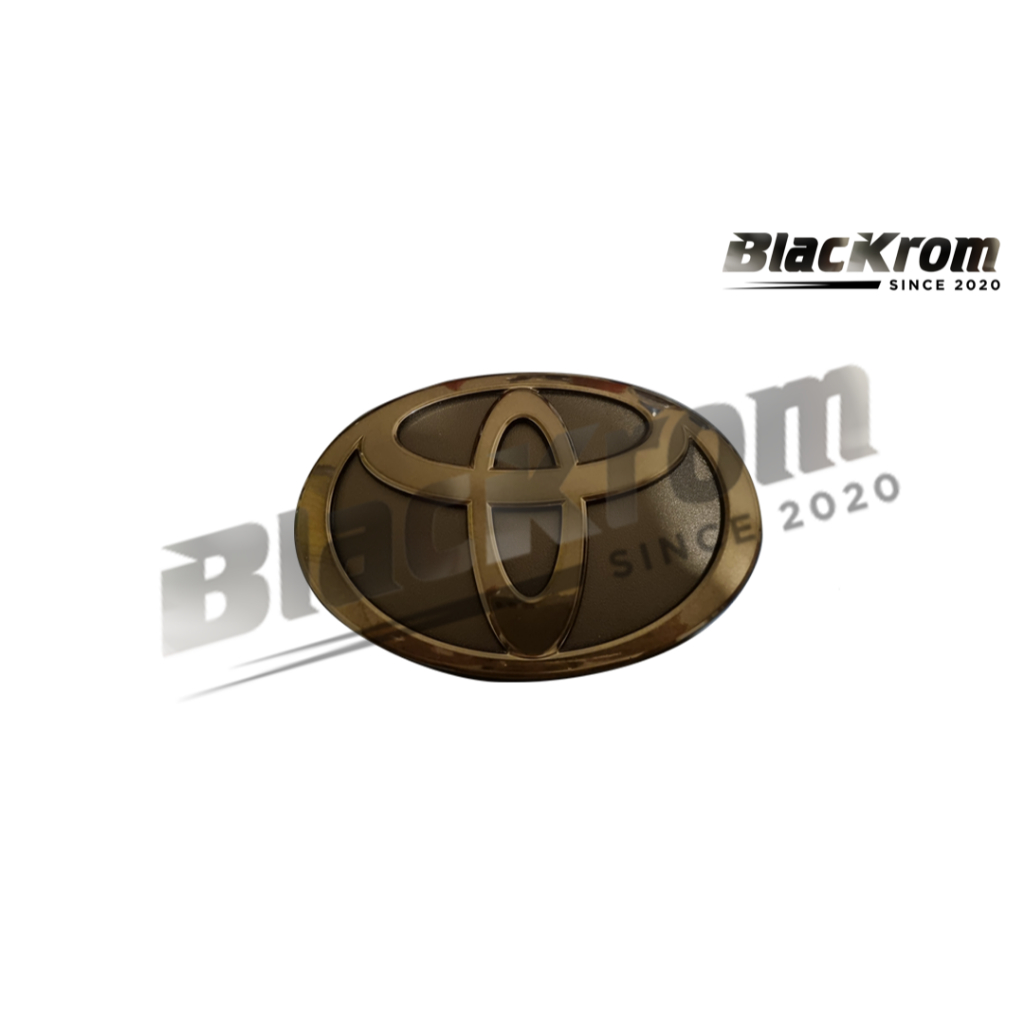 Jual Logo Emblem Black Chrome Depan Toyota Kijang Innova Zenix | Shopee ...