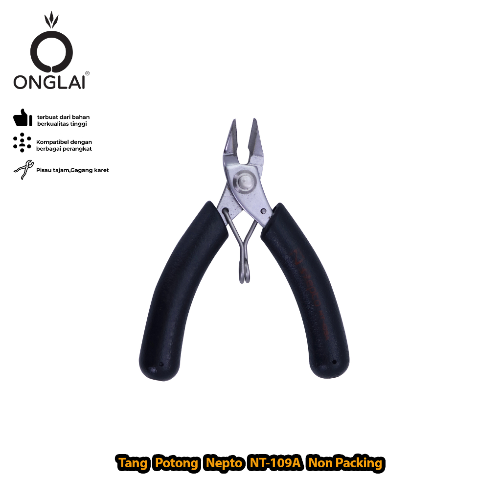 Jual Nepto NT-109A Tang Potong Kabel Komponen Mini Ukuran 3.5 Inch ...