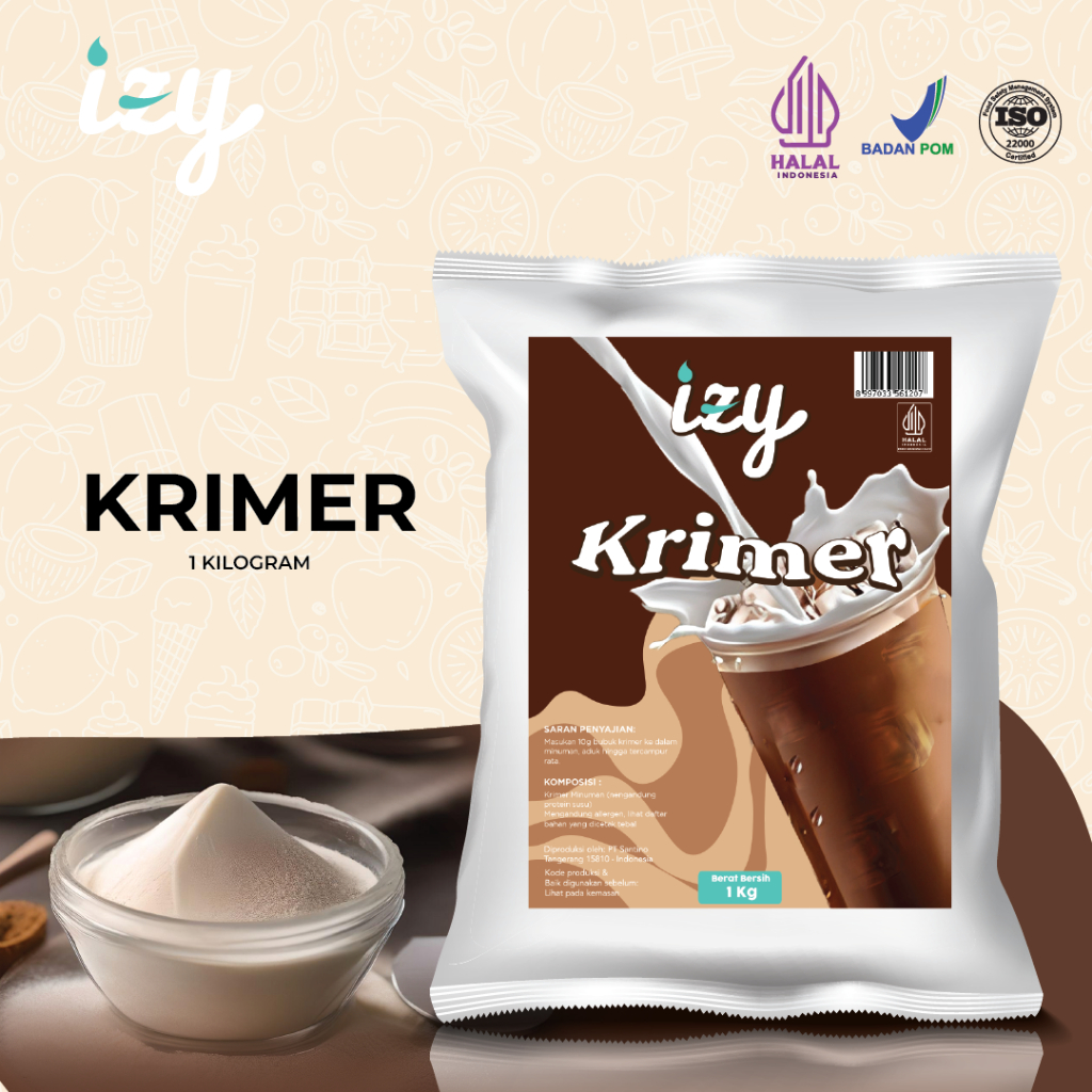 Jual Izy Non Dairy Creamer Powder - Bubuk Krimer Nabati | Shopee Indonesia