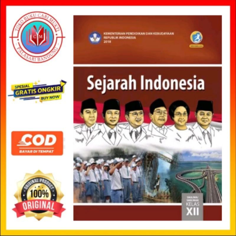 Jual Buku Siswa Sejarah Indonesia Untuk SMA/MA/SMK/MAK Kelas XII-12 Kurikulum 2013 Revisi ...