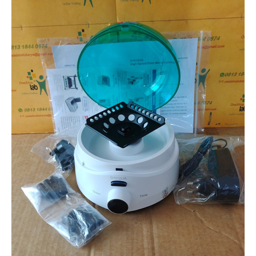 Jual DLAB D1012AU High speed Palm micro Centriuge spin down PCR Centriuge max speed 10000 rpm ...