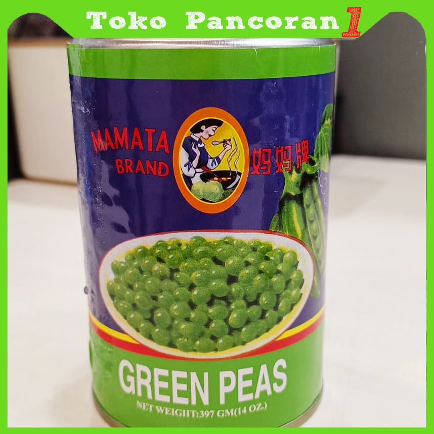 Jual Green Peas Kacang Polong Kaleng 397gr / Green Peas | Shopee Indonesia