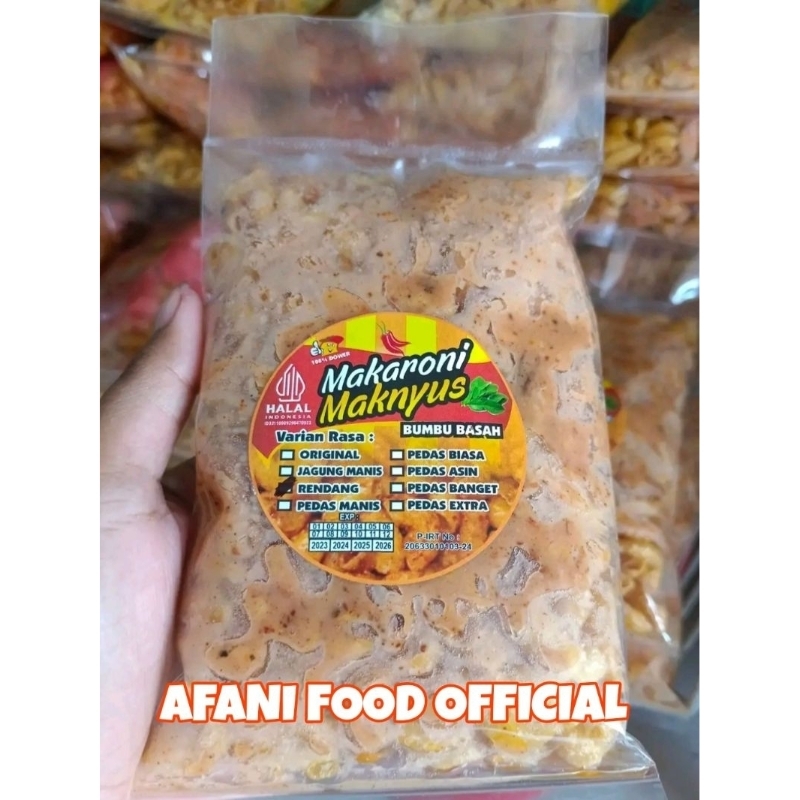 Jual MAKARONI BUMBU BASAH MAKNYUS 120g | Shopee Indonesia