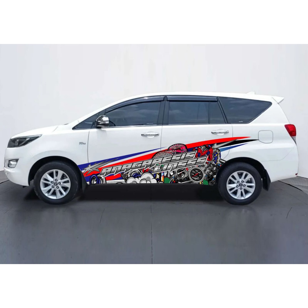 Jual Sticker Decal Samlong Cumi Darat Decal stiker mobil Pajero Innova ...